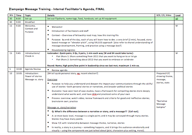 Agenda design: Troubleshooting “heading rows repeat” in long agenda ...